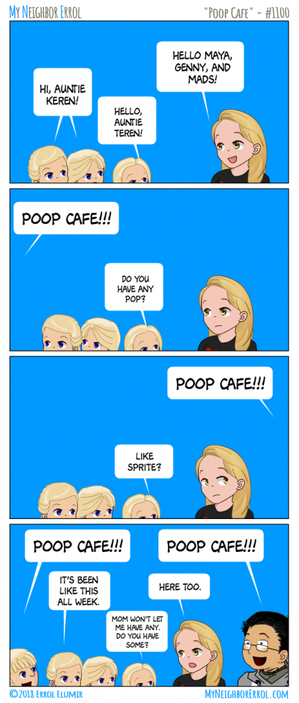 Comic #1100 – “Poop Cafe”