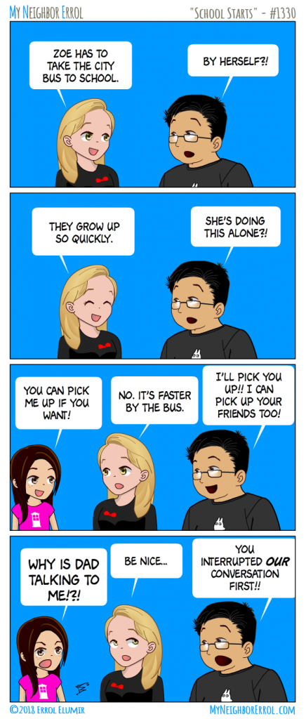 Comic #1330 – “School Starts”