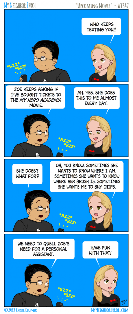 Comic #1347 – “Texting”