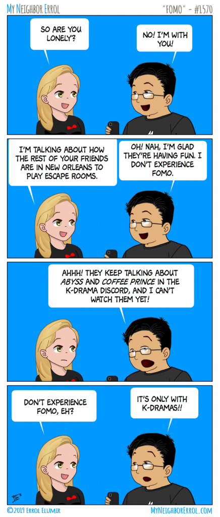 Comic #1570 – “FOMO”