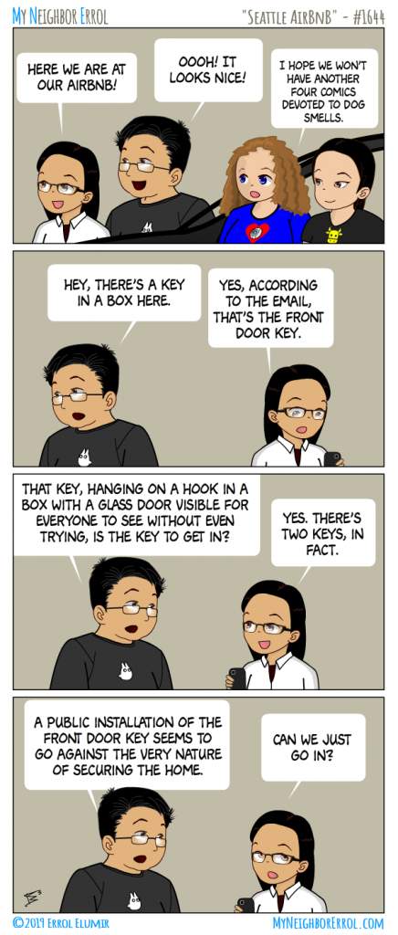 Comic #1644 – “Seattle AirBnB”