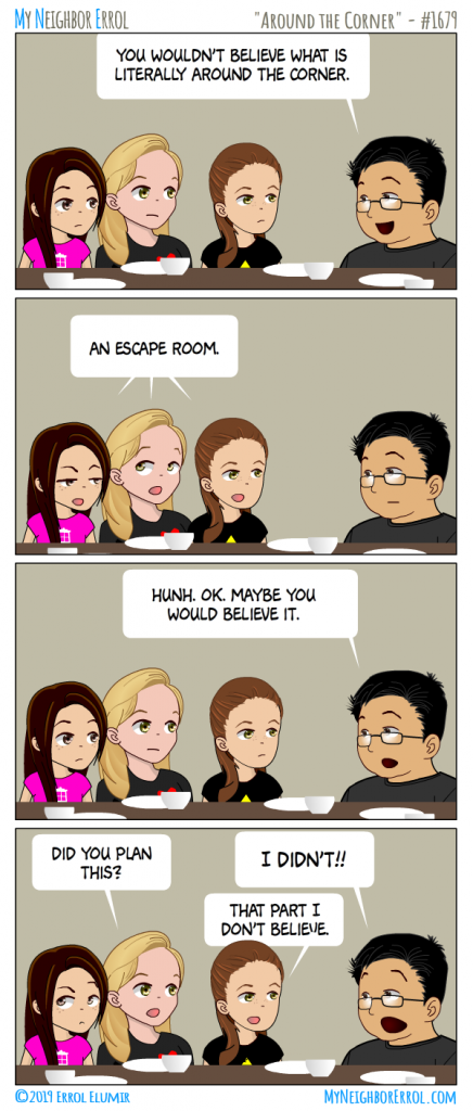 Comic #1679 – “Around the Corner”